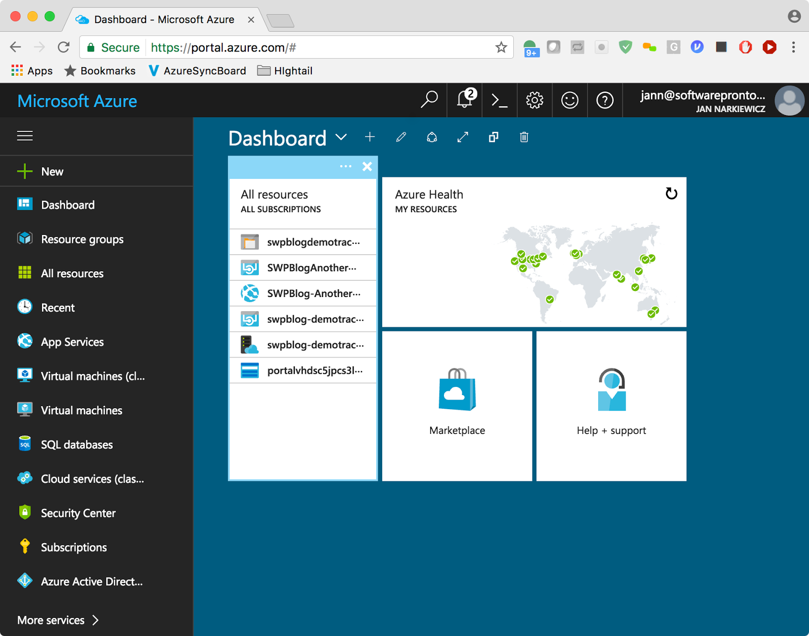 Jan David Narkiewicz Developer Creating An Ubuntu Server On Azure