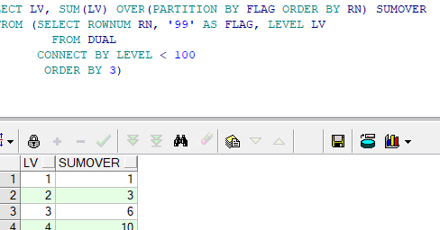 ORACLE SUM OVER PARTITION (WITH CONDITION)