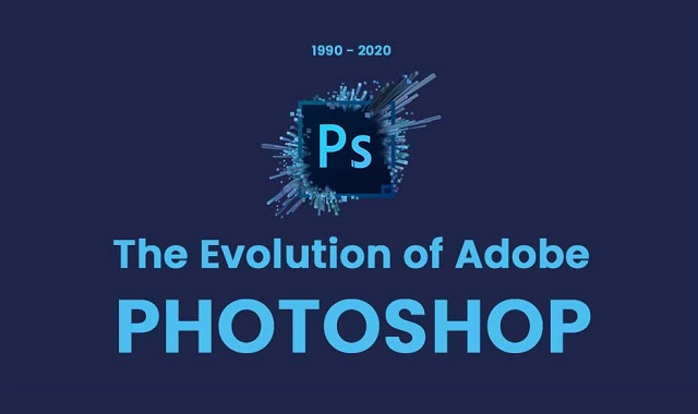 Adobe Photoshop: The Timeline #infographic - Visualistan