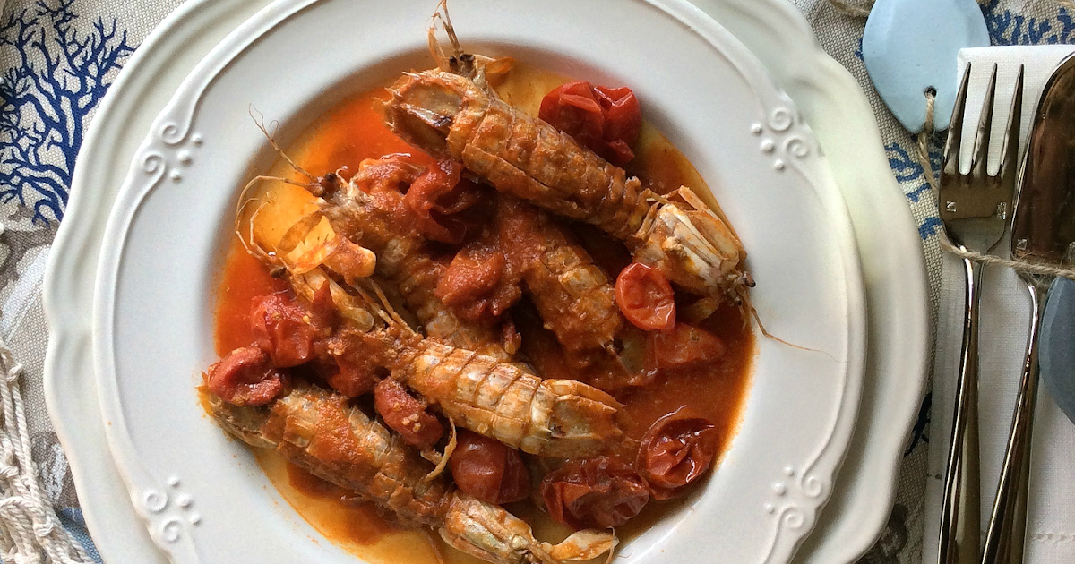 Canocchie (o cicale) in guazzetto | BRICIOLE DI SAPORI