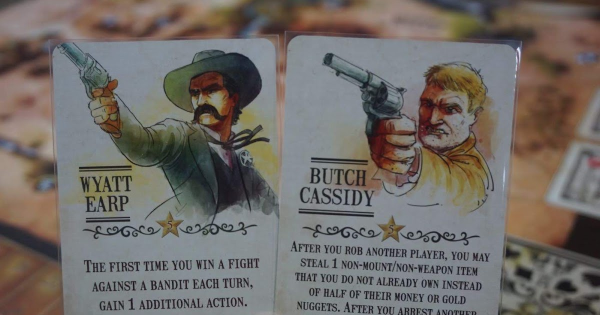 Hiew's Boardgame Blog: Western Legends