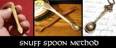 Modern Snuff Blog: The Snuff Spoon Method