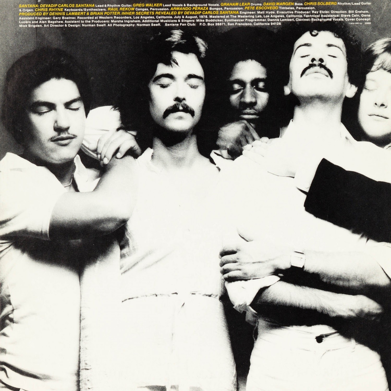 1978 Inner Secrets - Santana - Rockronología