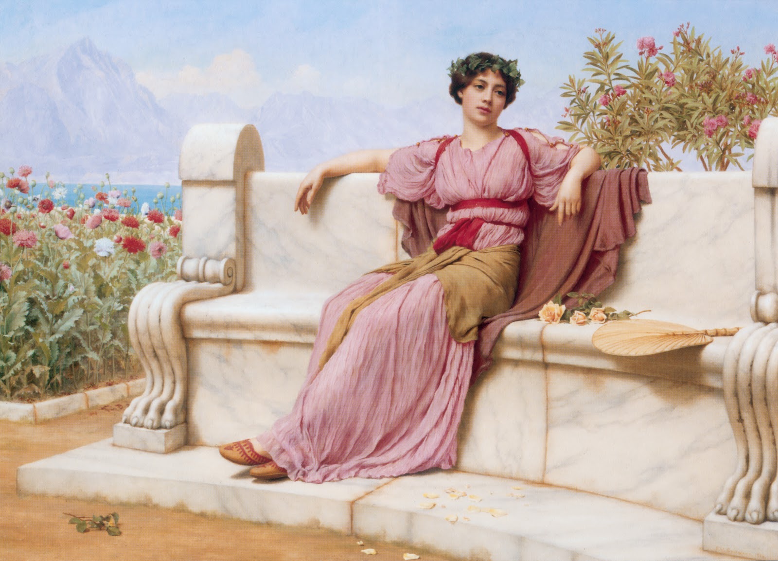 John William Godward | Classicist painter | Tutt'Art@ | Pittura ...