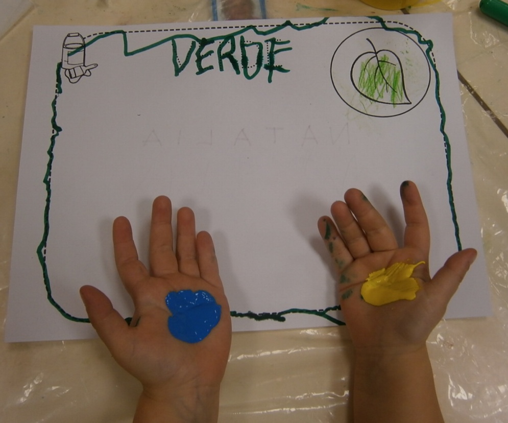 LA CLASE DE MIREN: mis experiencias en el aula: TALLER DEL COLOR VERDE