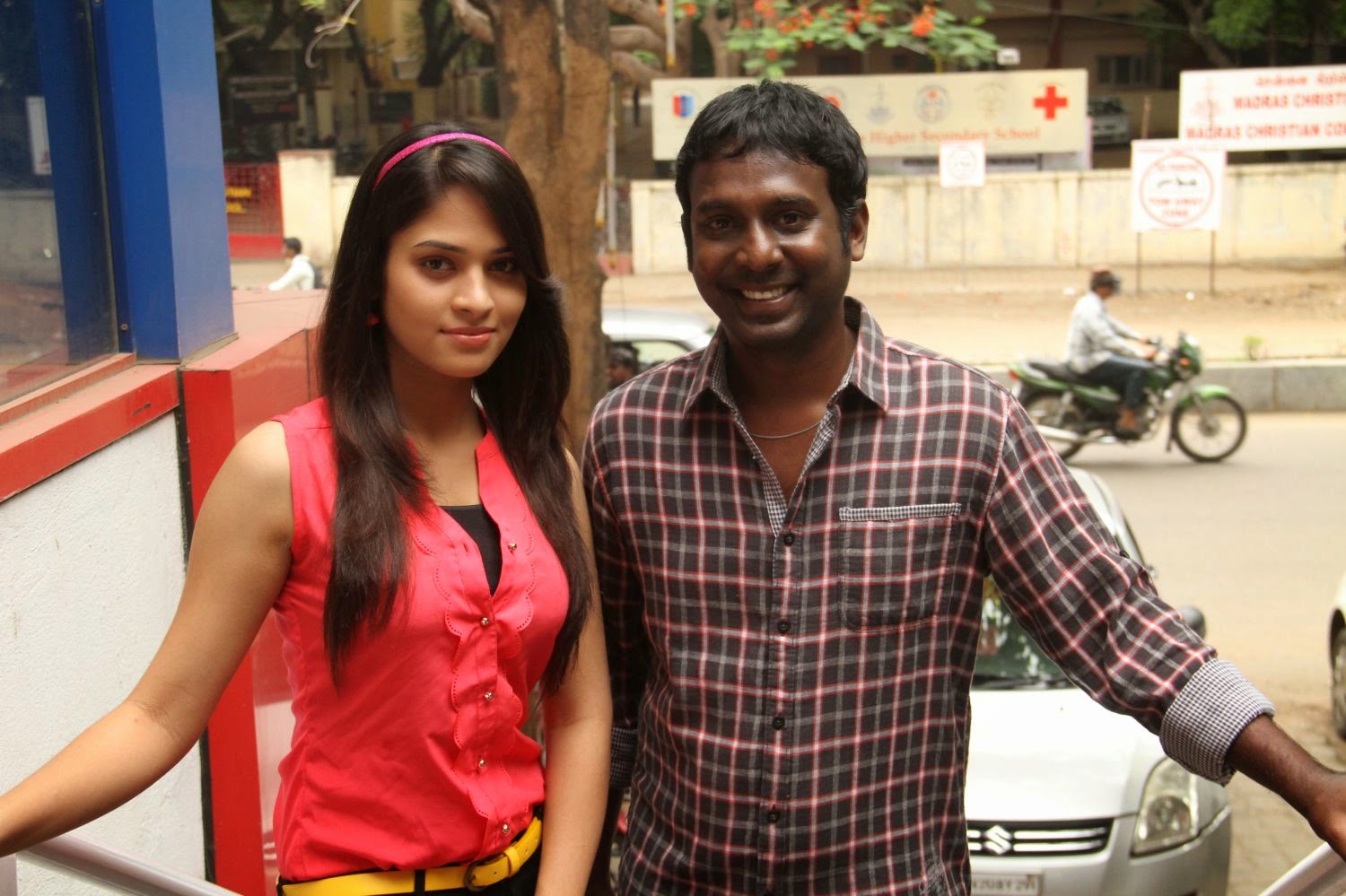 heroines-images: Jigina Movie Pooja Stills