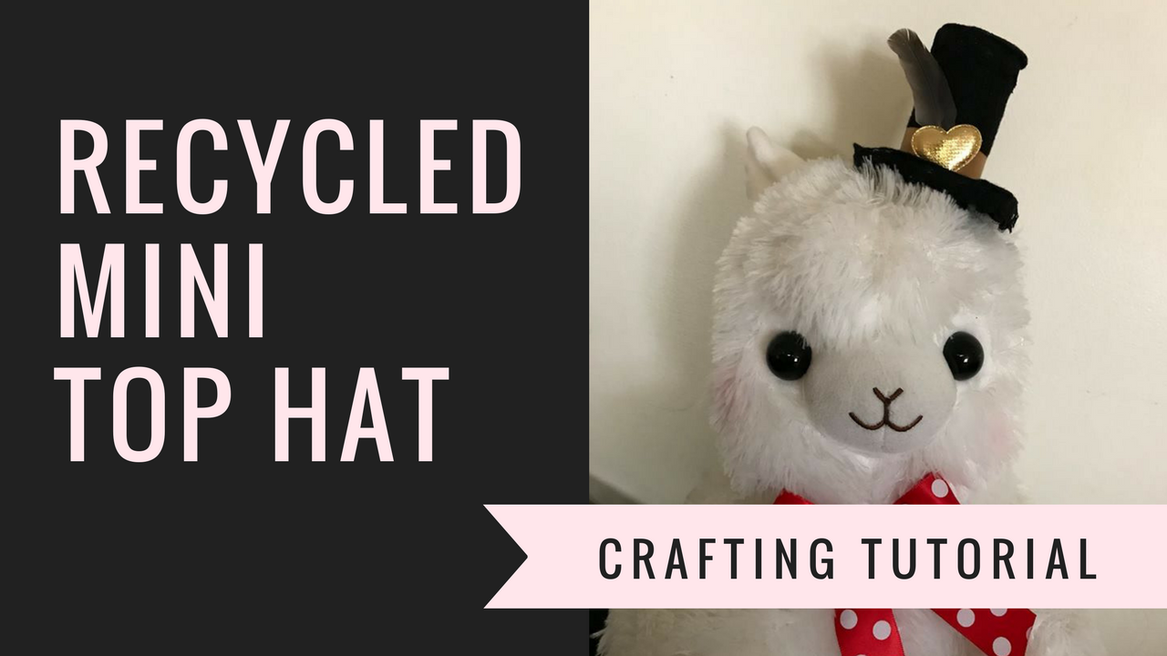 How to Make a Recycled Mini Top Hat DIY Tutorial