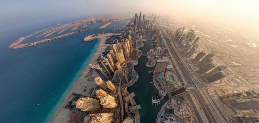 Take An Incredible Aerial Tour Of Dubai : An amazing 360° view [3D PHOTOS]