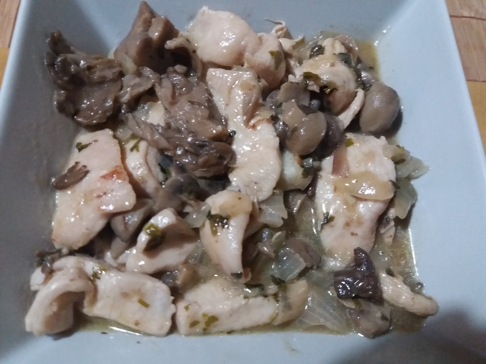 Las recetas de Carmen Ramos..Cocina Mariposa: POLLO CON SETAS Y ...