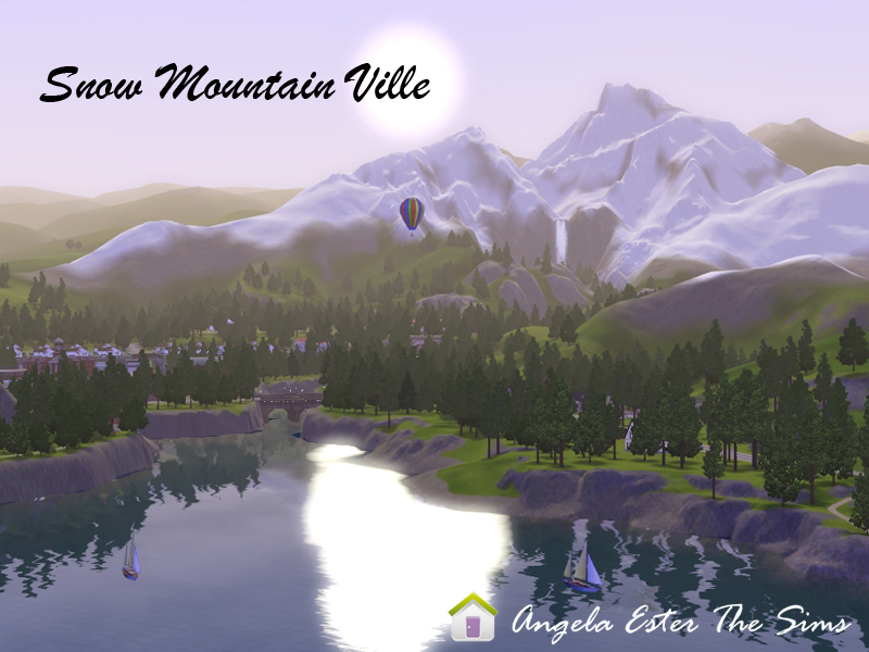 Angela Ester The Sims: Snow Mountain Ville - The Sims 3