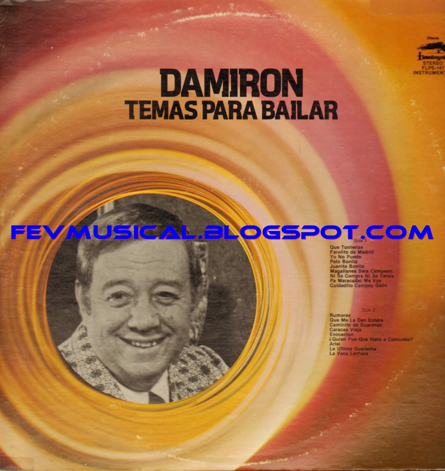 FEV MUSICAL: 1970's - Damiron - Temas Pa Bailar (Flamboyan)