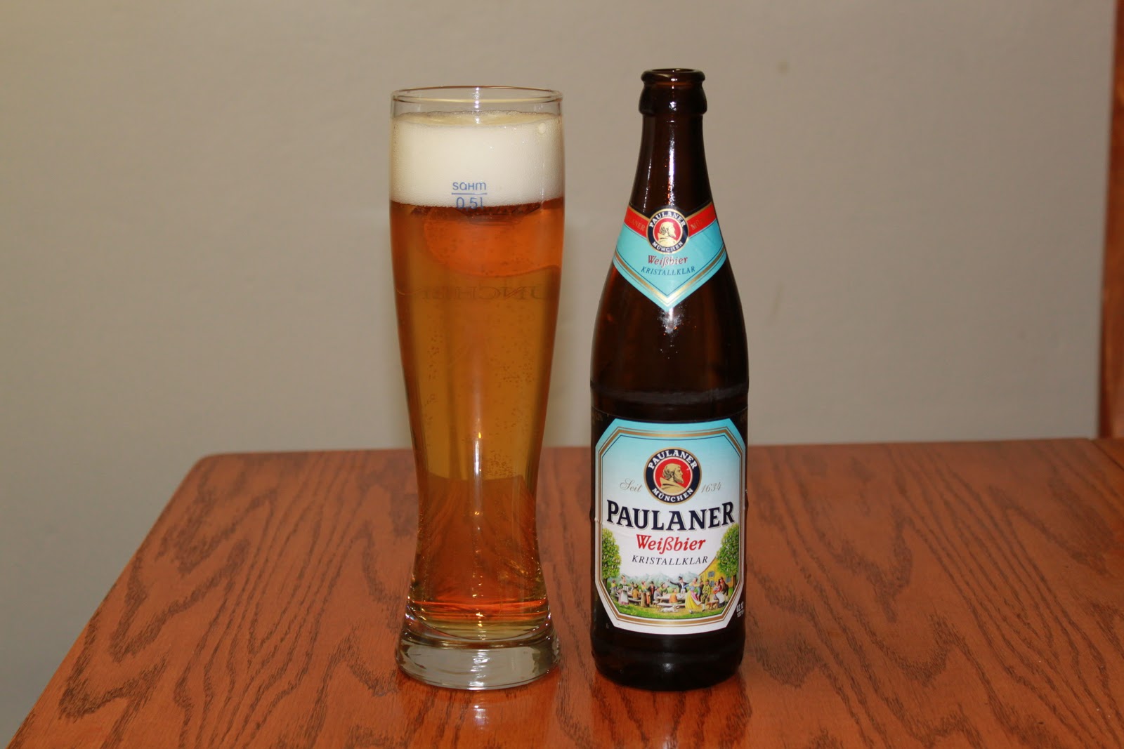 Beer Drinker With A Triathlon Problem: Special Beer Review - Paulaner Brau