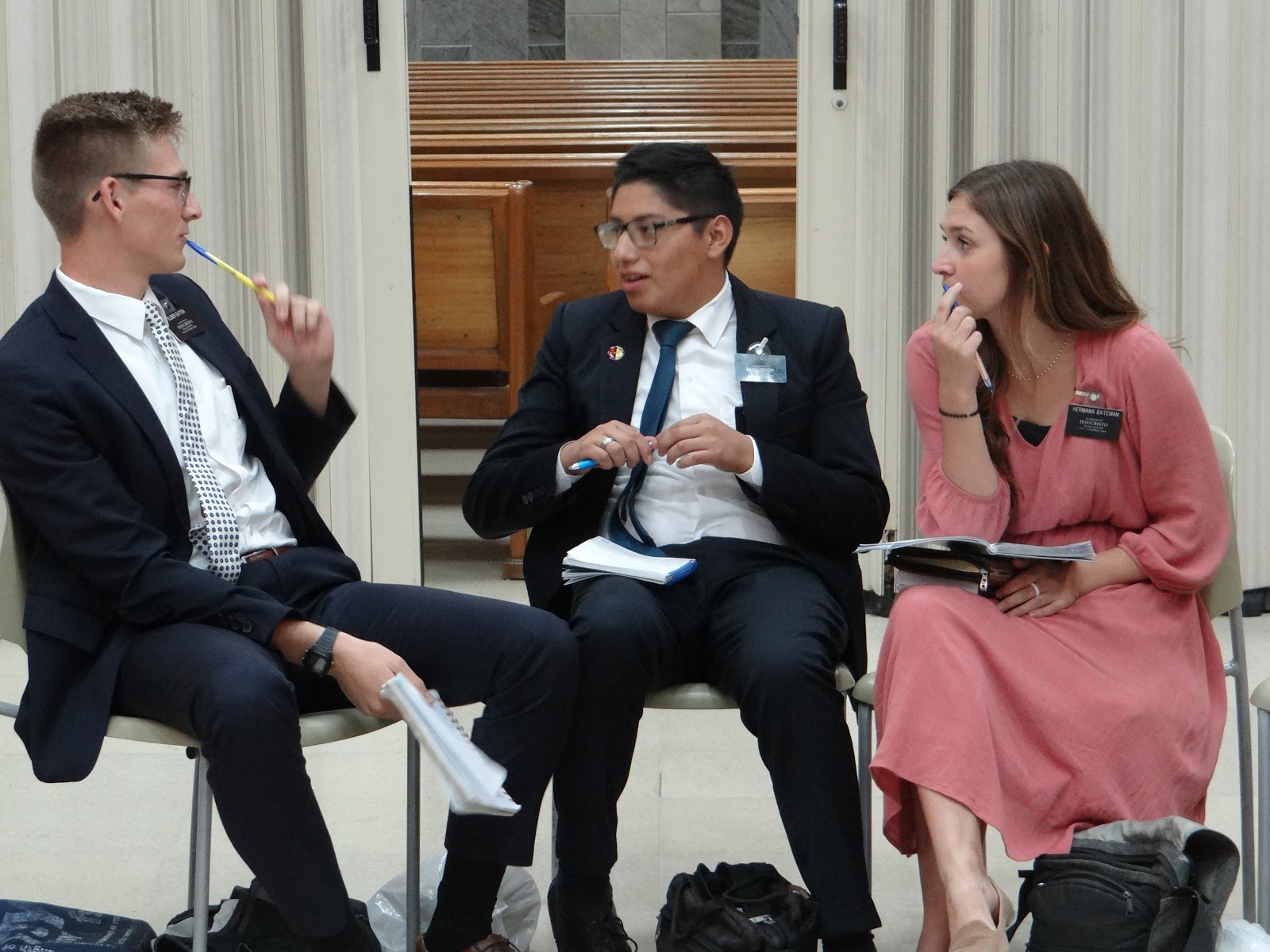 Visita de Élder Mathias Held ; Visit from Elder Mathias Held