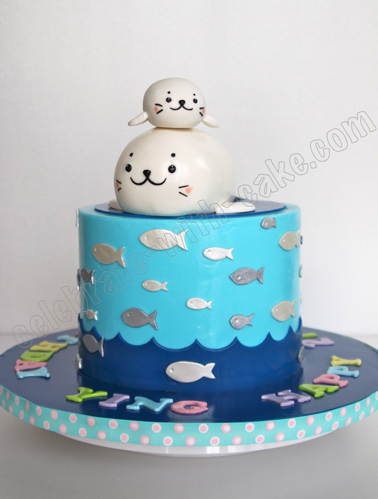 Celebrate with Cake!: Plush Seal Cake