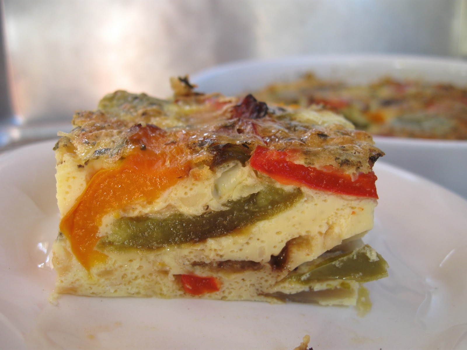 Tate's Kitchen: Roasted Pepper frittata