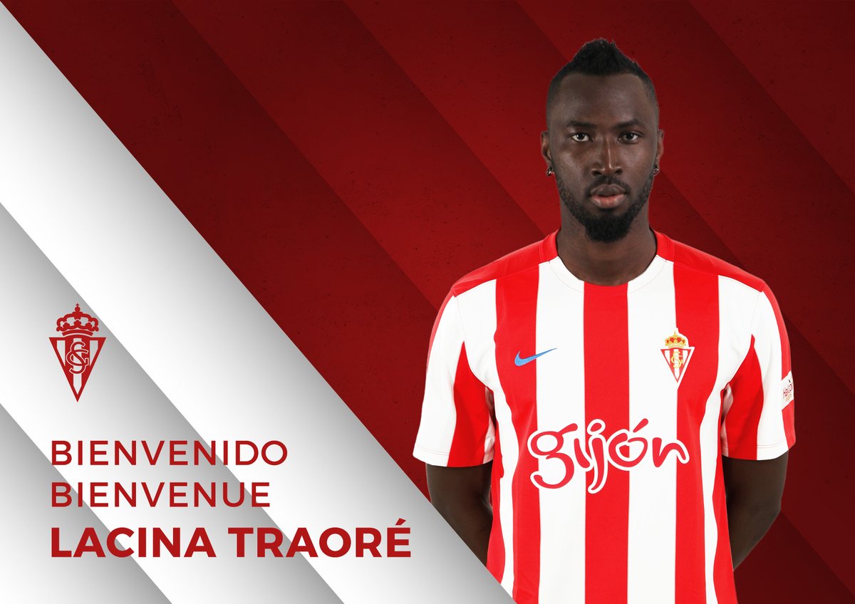 YA ES OFICIAL LACINA TRAORE ES NUEVO JUGADOR DEL SPORTING