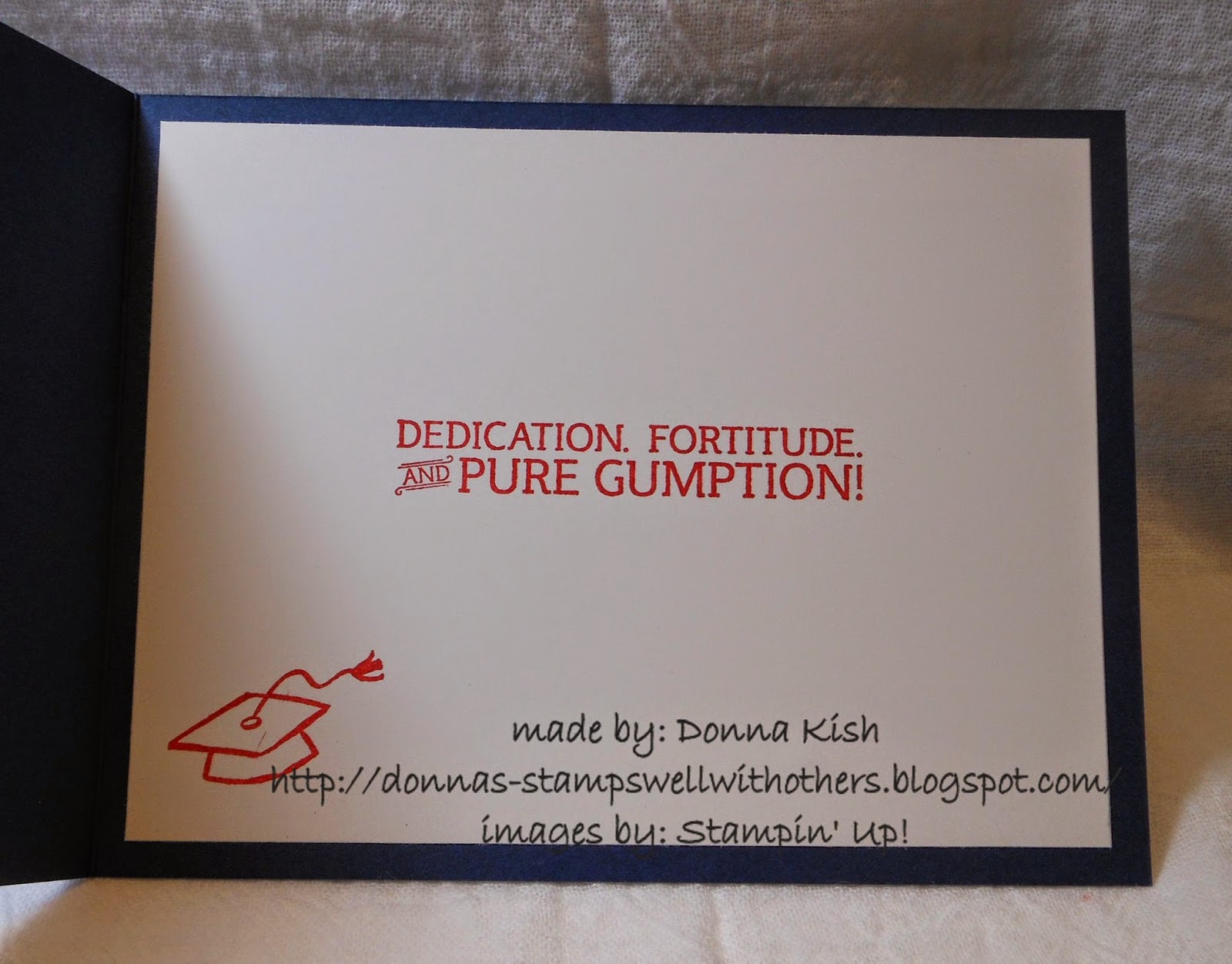 Stamps Well With Others: Pure Gumption