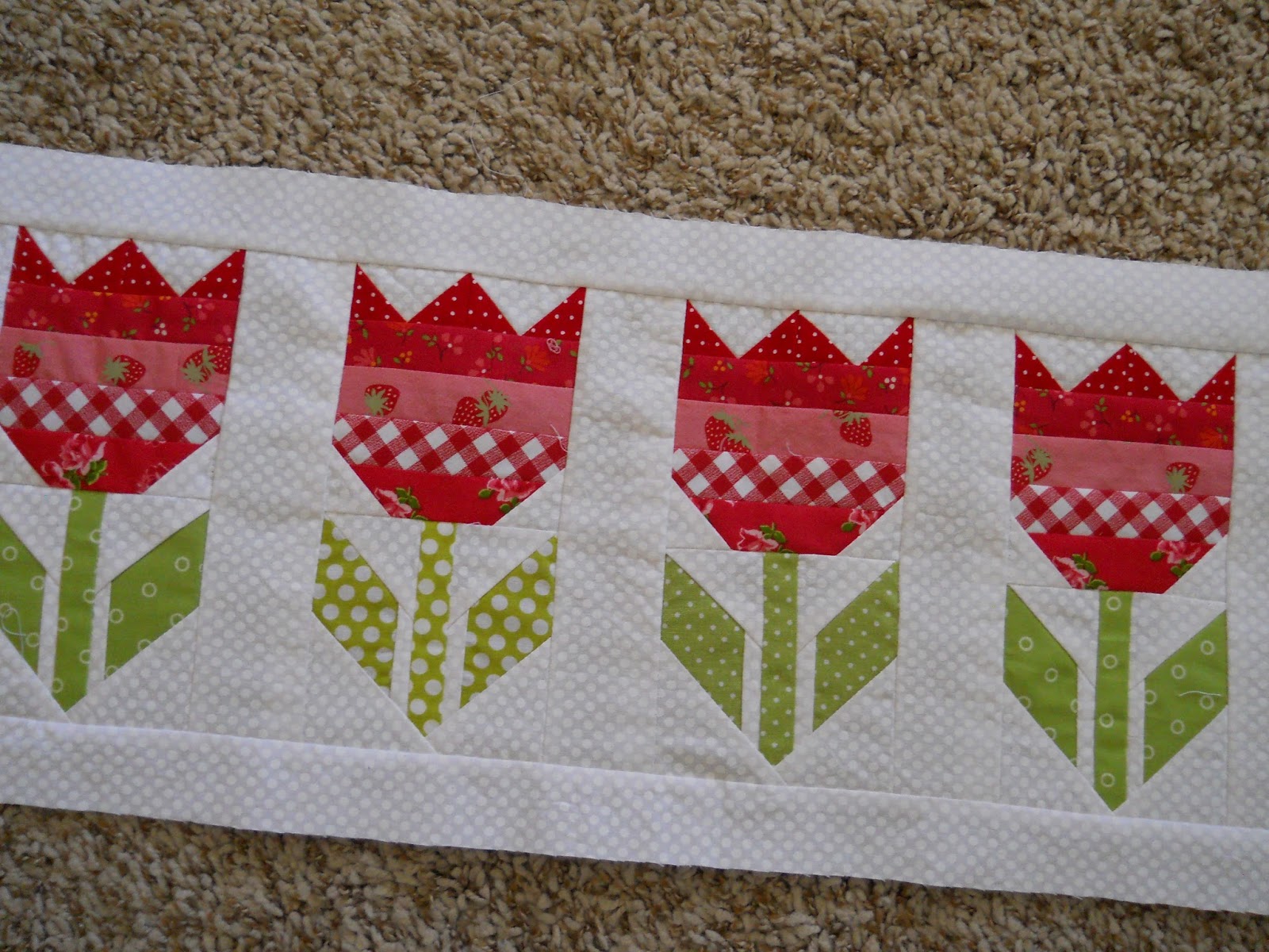 Polka Dot Quilter: Farm Girl Vintage Strip Quilt Blocks...