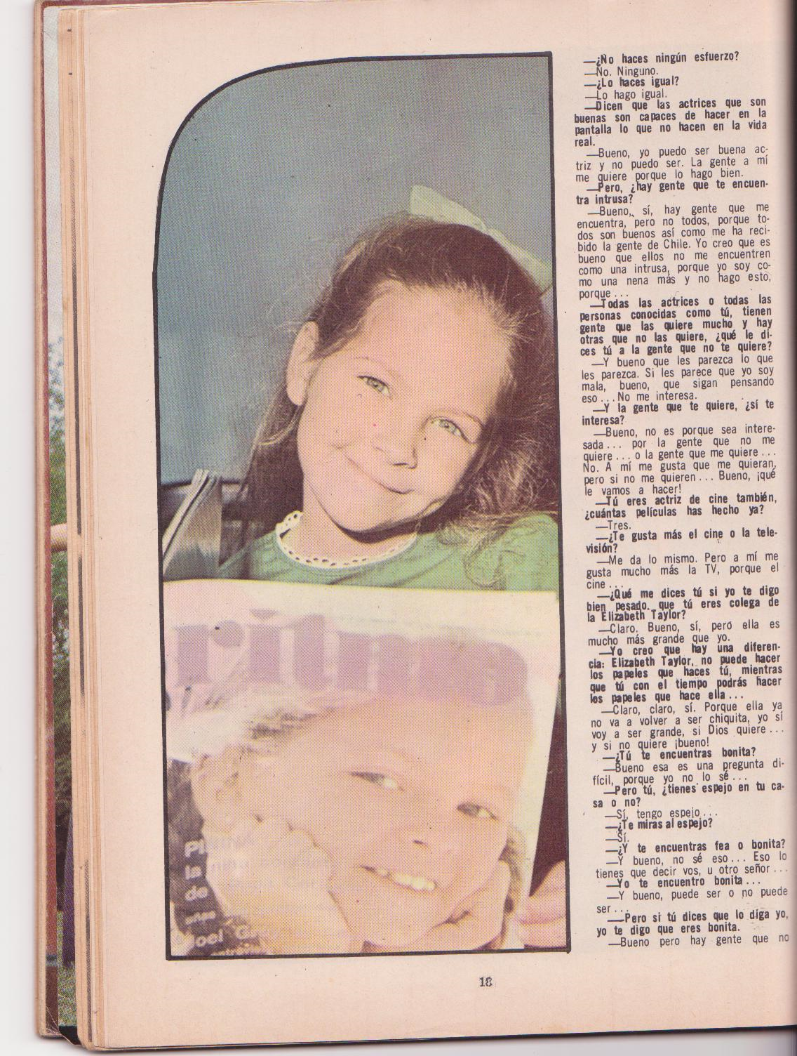 Andrea del Boca... niña y mujer: Los pininos...