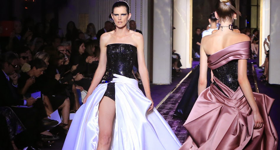 Runway | First Look by The Atelier Versace Fall 2014 HC | Cool Chic ...