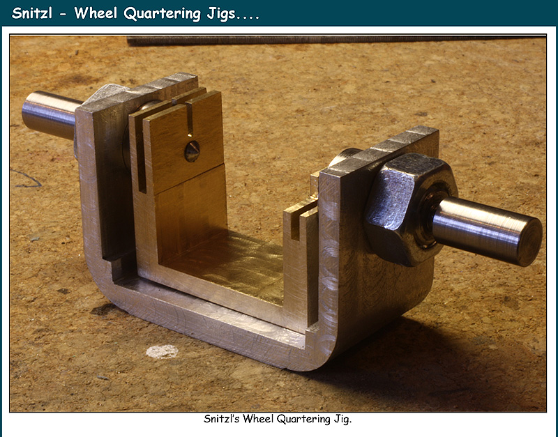 Wheel Quartering Jigs.