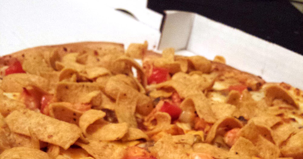 Sometimes Foodie: Fritos Chili Pizza - Papa John's: NJ