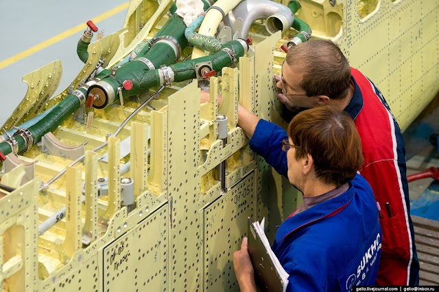 Sukhoi Su-34 Production Line | Errymath