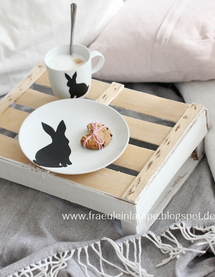 Fräulein Lampe: Kleines Hasen DIY + Freebie