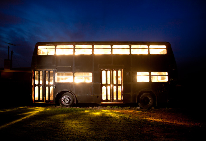 Relaxshacks.com: A Double Decker Bus Vacation Home Conversion- Small ...