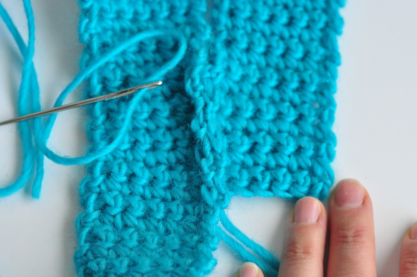 Aesthetic Nest: How to Crochet 5: Seaming Your Work