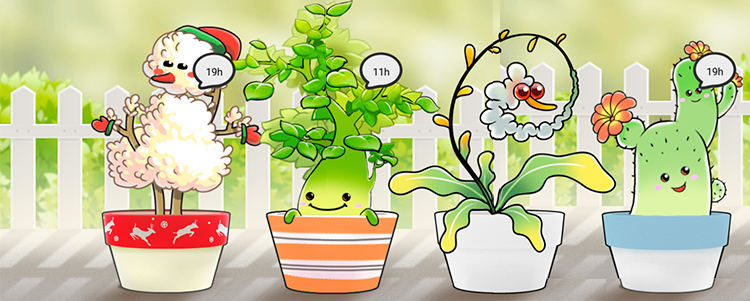 [App] Plant Nanny: Mantenha-se hidratado de forma divertida! - Lua de Marte