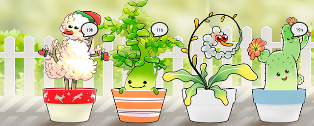 [App] Plant Nanny: Mantenha-se hidratado de forma divertida! - Lua de Marte