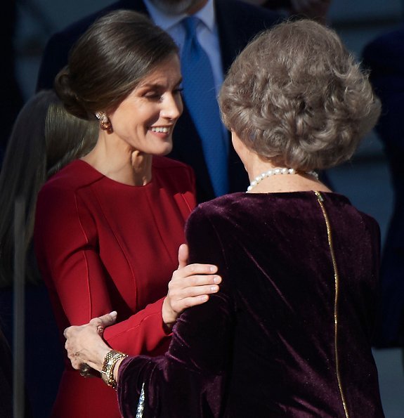 Spanish Royals attended the Solemn ceremony commemorating the 40th ...
