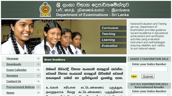 Student Lanka: National Evaluation and Testing service, Department of ...