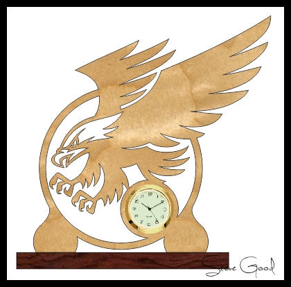 Scrollsaw Workshop: Eagle Mini Clock