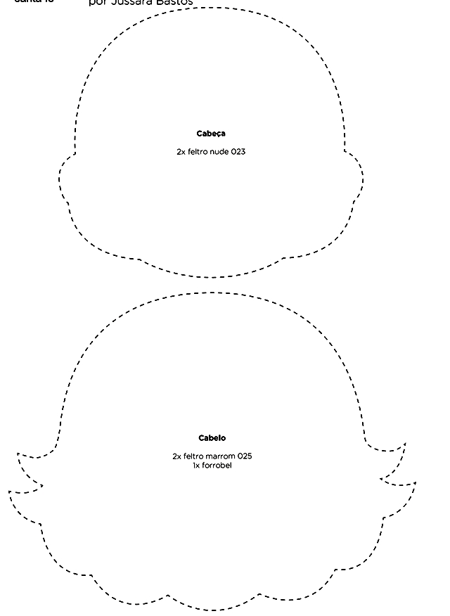 Artesanatos: Faça e Venda: Boneca de feltro com moldes