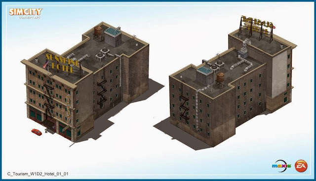 The Sim City Planning Guide: SimCity Conceptual Art