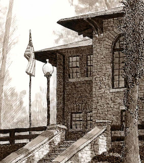 Mark Tabler: Paintings, Drawings, Other Art: School building drawing ...