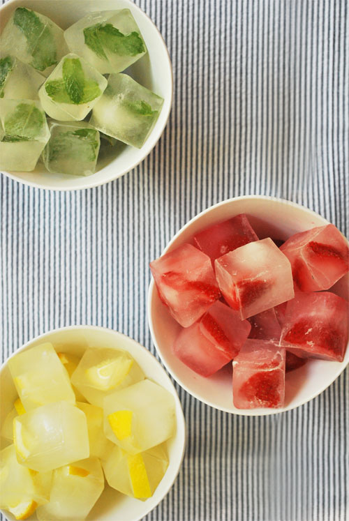 Keith Watson Events: Fruit-Infused Ice Cubes