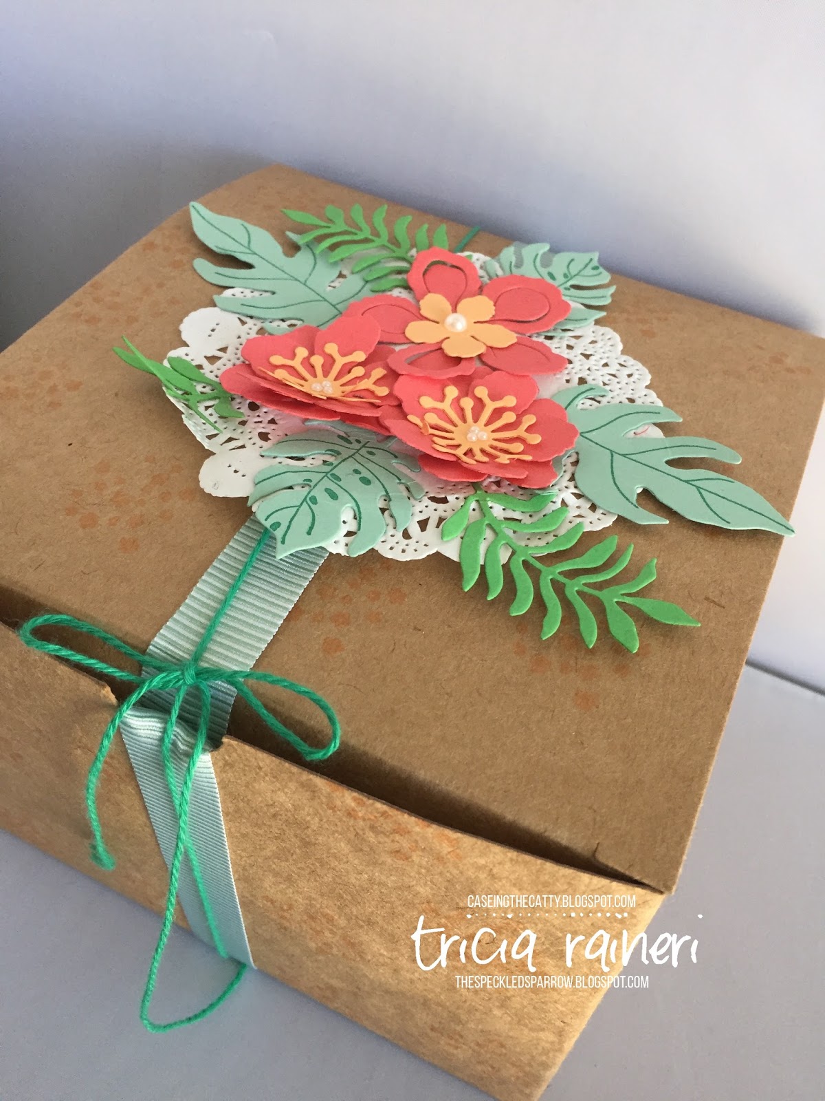 The Speckled Sparrow: CTC87 Botanical Builder Box