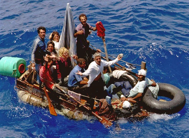 A engenhosidade dos refugiados de Cuba para sair da ilha ao longo dos ...