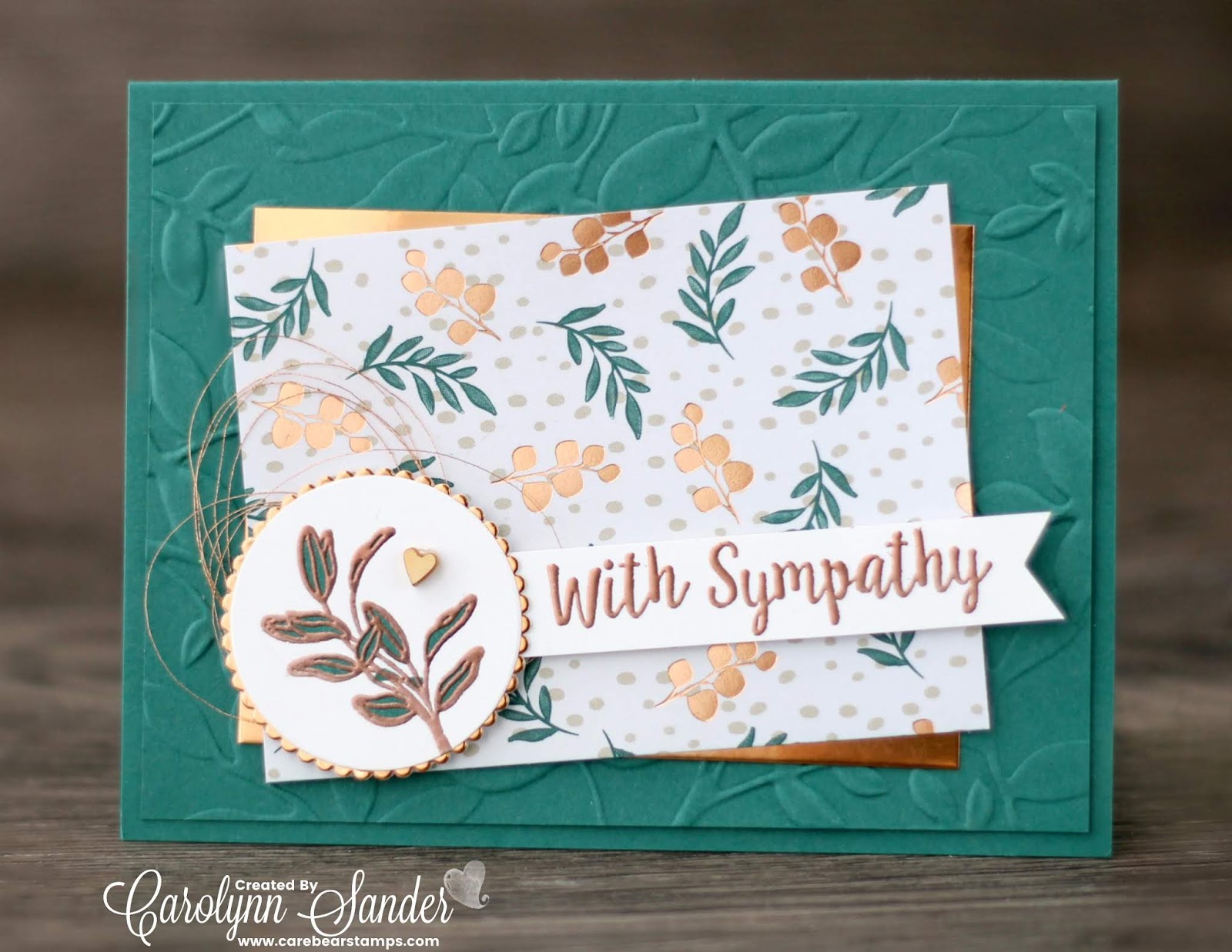 Care Bear Stamps: Be Inspired Design Team Blog Hop - Stampin' Up ...