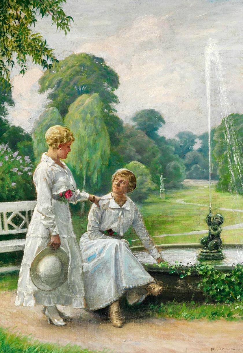 Pinturas del artista Paul Gustav Fischer