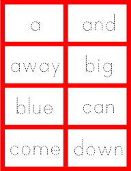 Little Stars Learning: Dolch Sight Word Cards