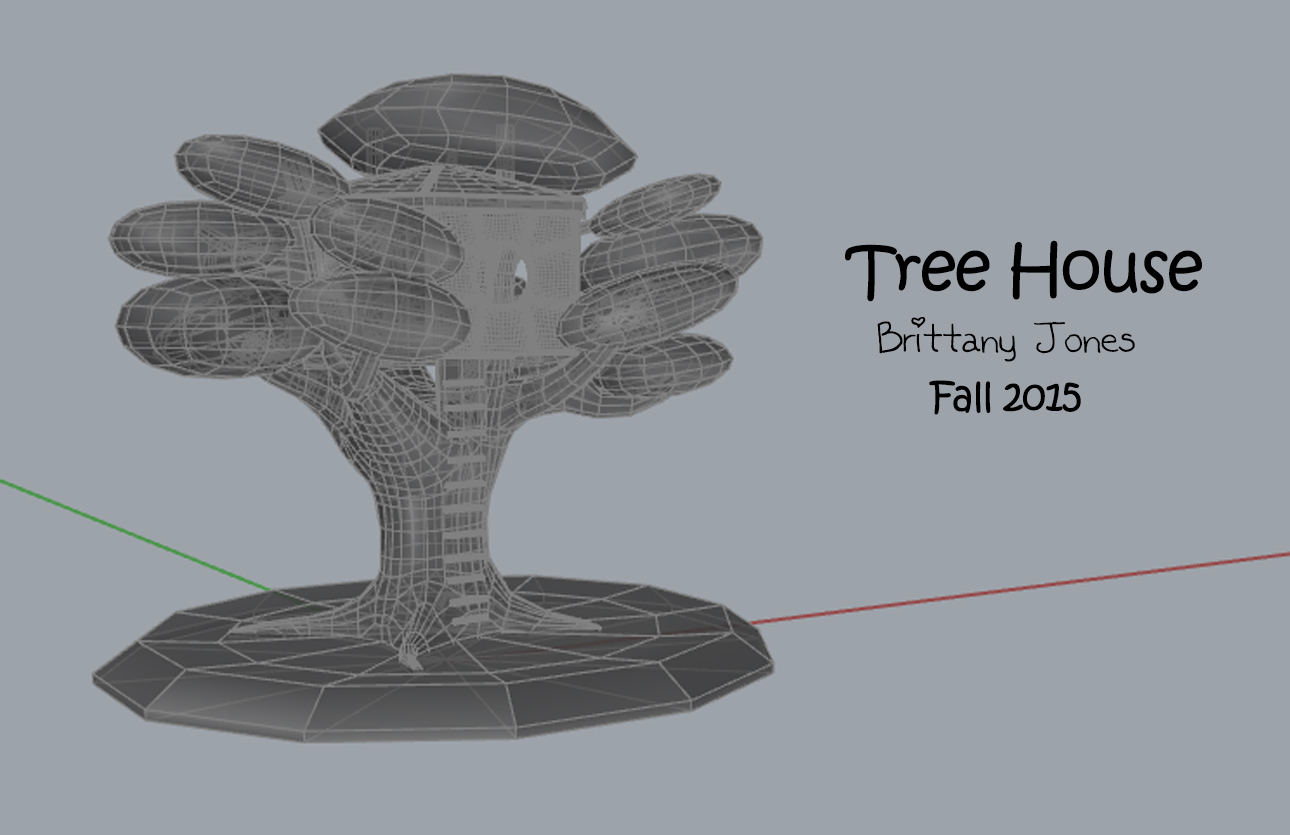 ATEC-FAB UTDallas : Brittany Jones: 3D Printed Tree House