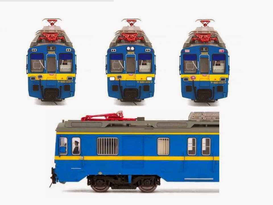 LA MAQUETA DE "SPONSH" escala (H0) v.4.0: Automotor electrico RENFE 440 ...