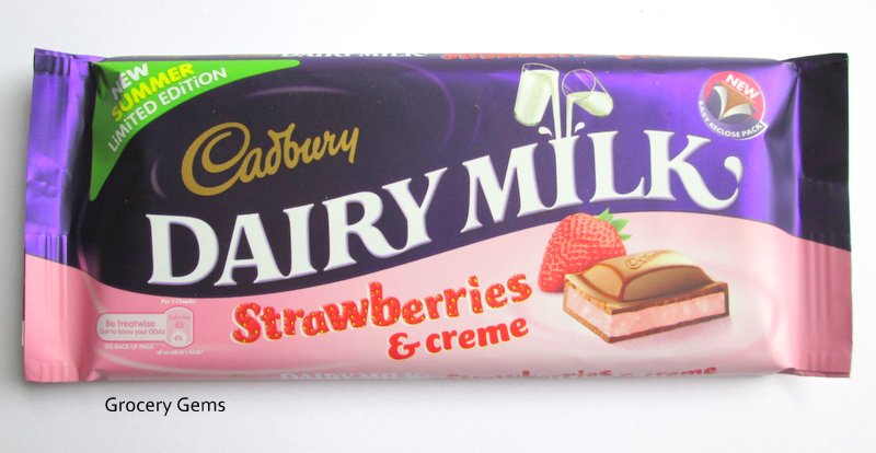 Grocery Gems: Cadbury Dairy Milk Strawberries & Creme