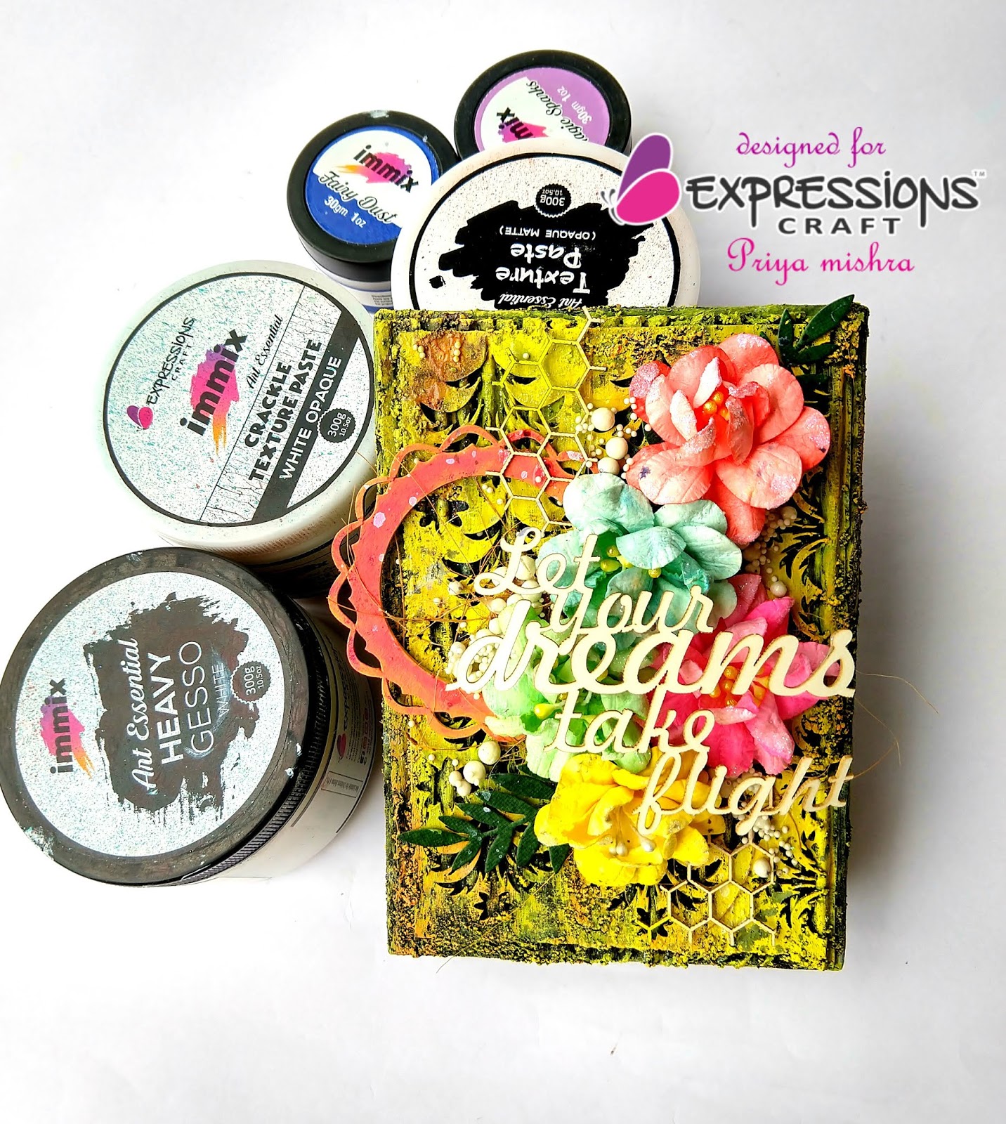 Priya Mishra Blog: Box Canvas for Expressions Craft