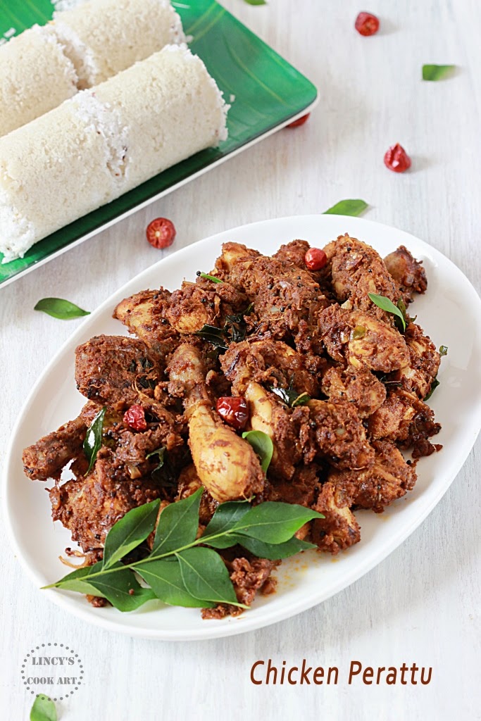 Chicken Perattu | Porattu ~ Lincy's Cook Art