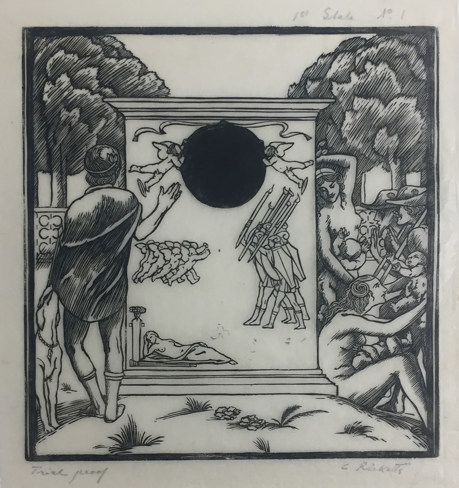 Charles Ricketts & Charles Shannon: 400. A Wildean Daphnis and Chloe